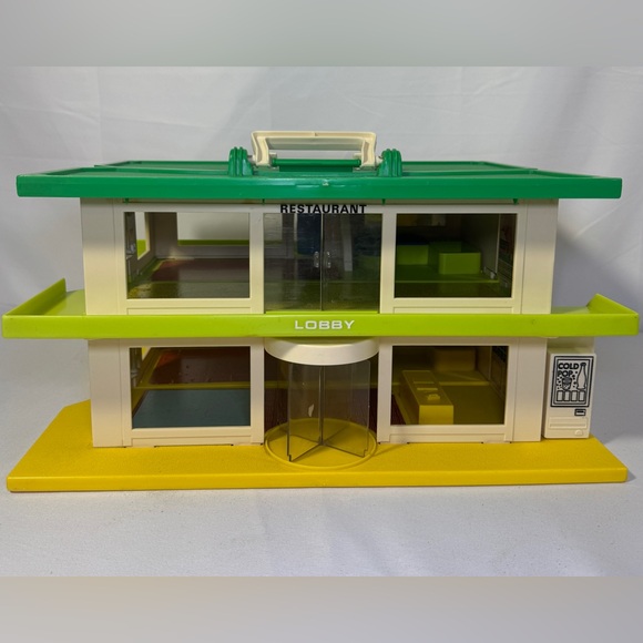 Playskool | Toys | Vintage Playskool Holiday Inn Hotel Playset Toy ...